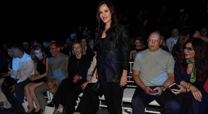 Фото Сопругата на српскиот претседател Вучиќ на ревија во Белград