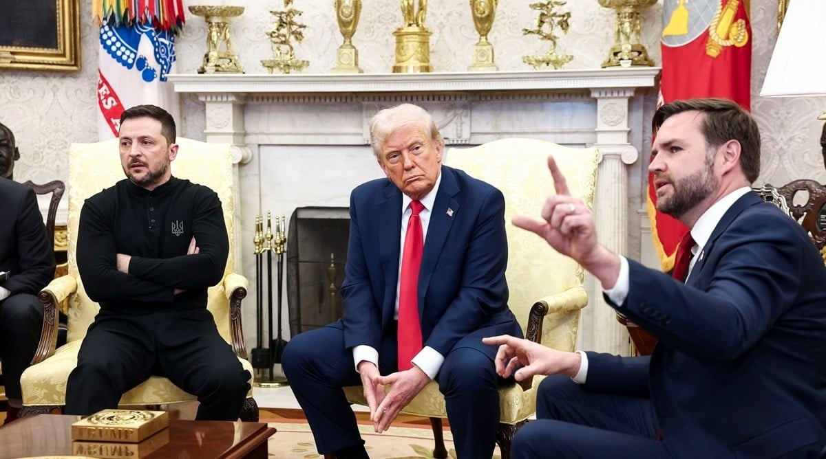 Синот на Трамп објави фотографија со скандалозни дијалози по кавгата во