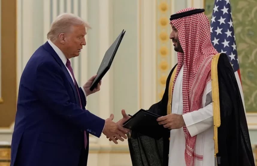 САД и Саудиска Арабија се стратешки партнери Трамп и Бин Салман потпишаа договор ВИДЕО