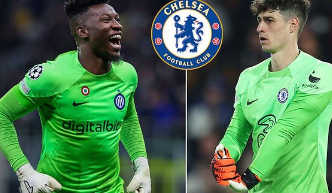 Интер ја одби понудата на Челзи за размена на голманите