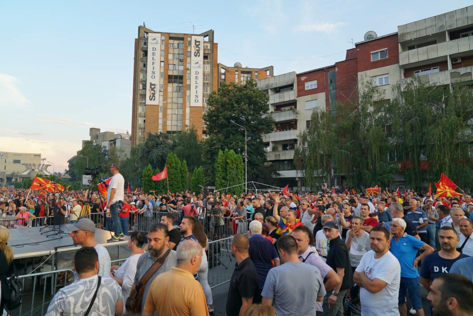 Фотогалерија од денешниот протест „Ултиматум Не благодарам“ Проверено